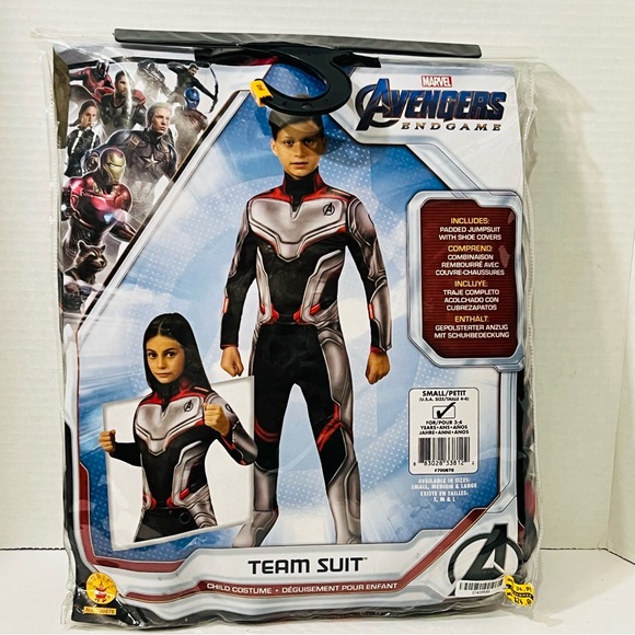Costumes | Marvel Avengers End Game Team Suit Child Unisex Costume ...